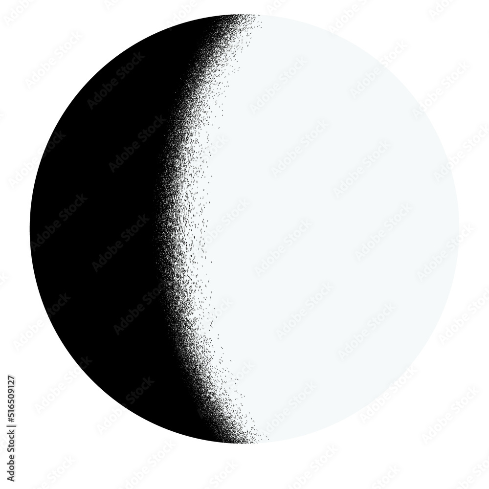 Half Circle Brush Stroke Border Frame . Grunge Element for your Design ...