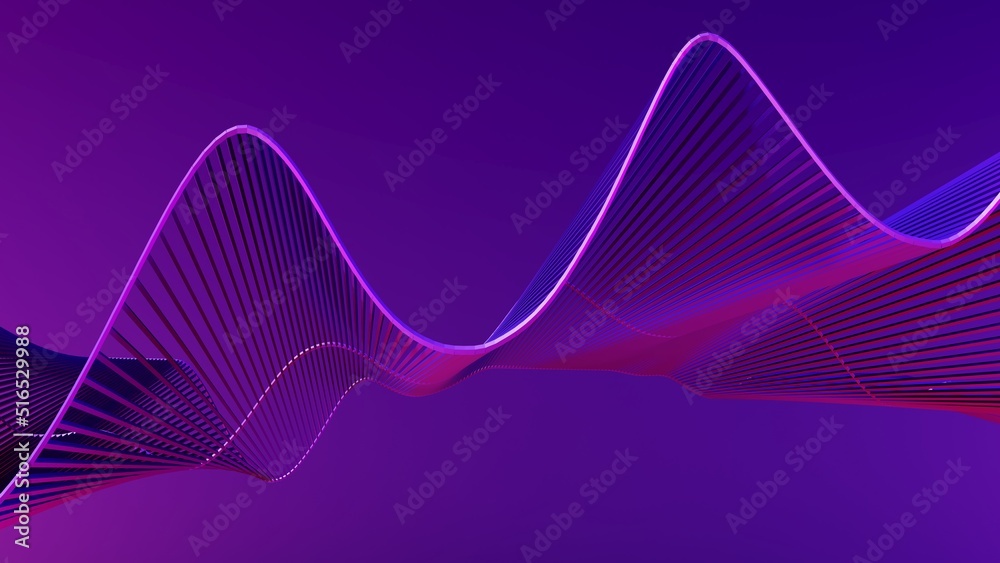 Abstract bright background - 3d render. Modern minimal design for ...