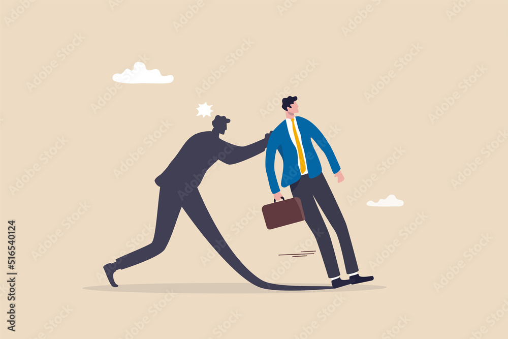 Courage entrepreneur, pushing yourself to success, encourage self ...