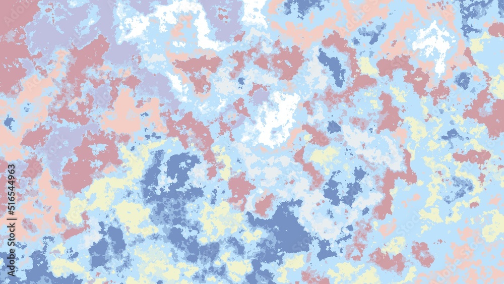 Abstract gentle background. Pattern of watercolor chaotic spots. Plexus ...