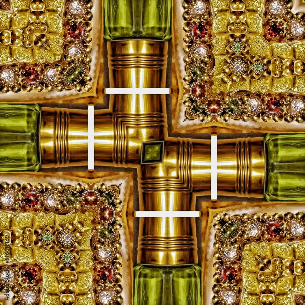 Traditional mystic background design. Pakistani ethnic texture ...