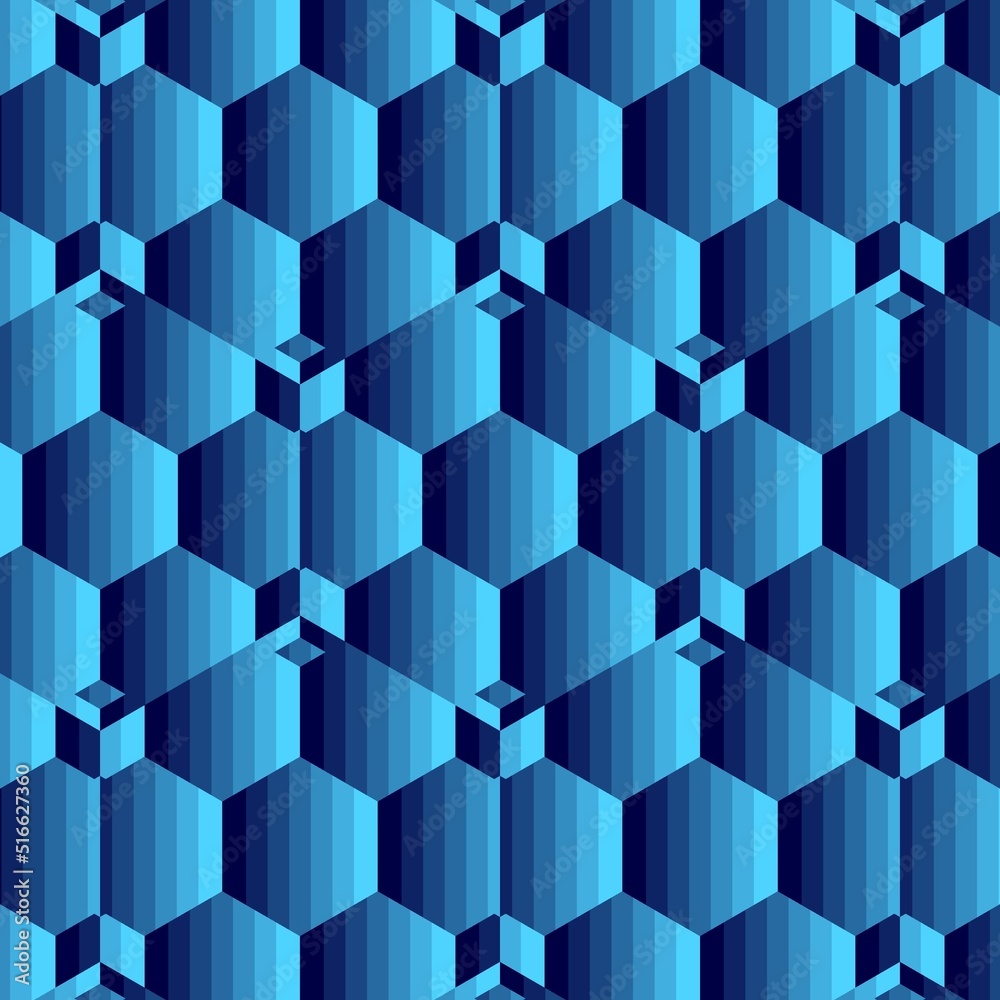 Abstract digital neon blue pattern design for technology related ...