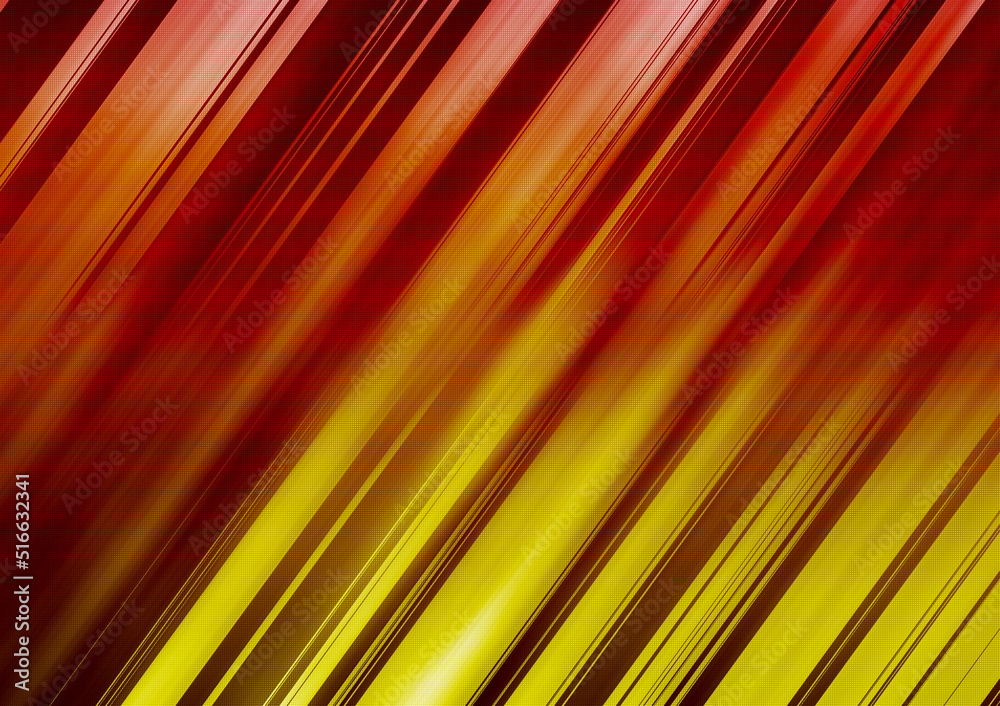 Shiny Orange and yellow diagonal line abstract backdrop illustration ...