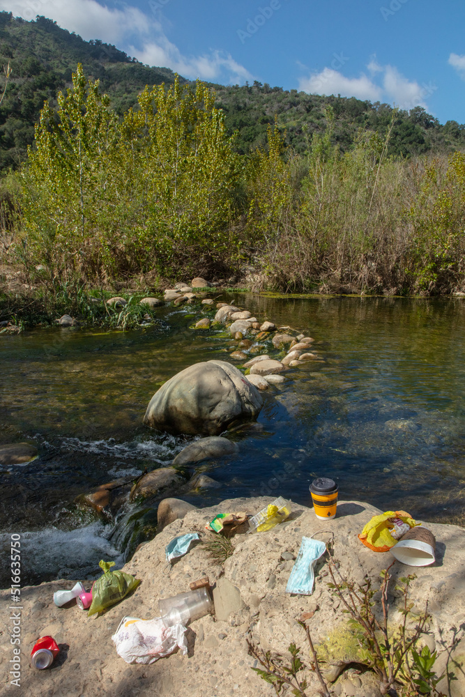 Foto de Trash Waste Recycling Microplastic do Stock | Adobe Stock