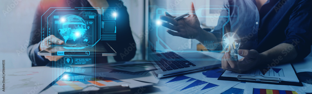 Financial report data of business operations (balance sheet and income ...