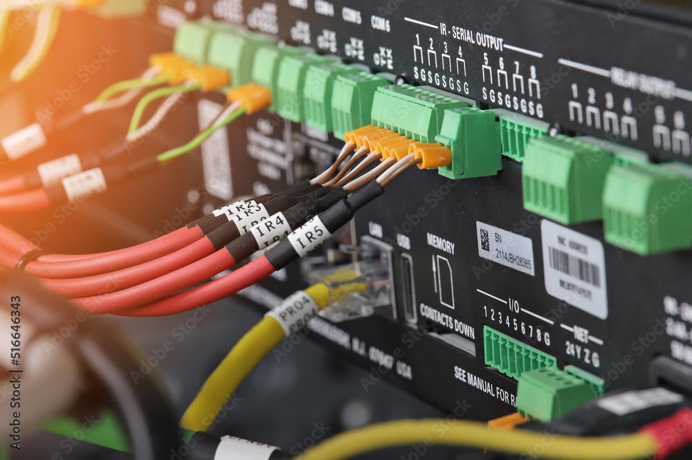 Equipment in a low-current rack for installation in a data center ...