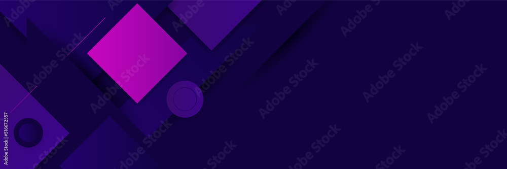 Dark purple abstract banner background. Vector abstract graphic design ...
