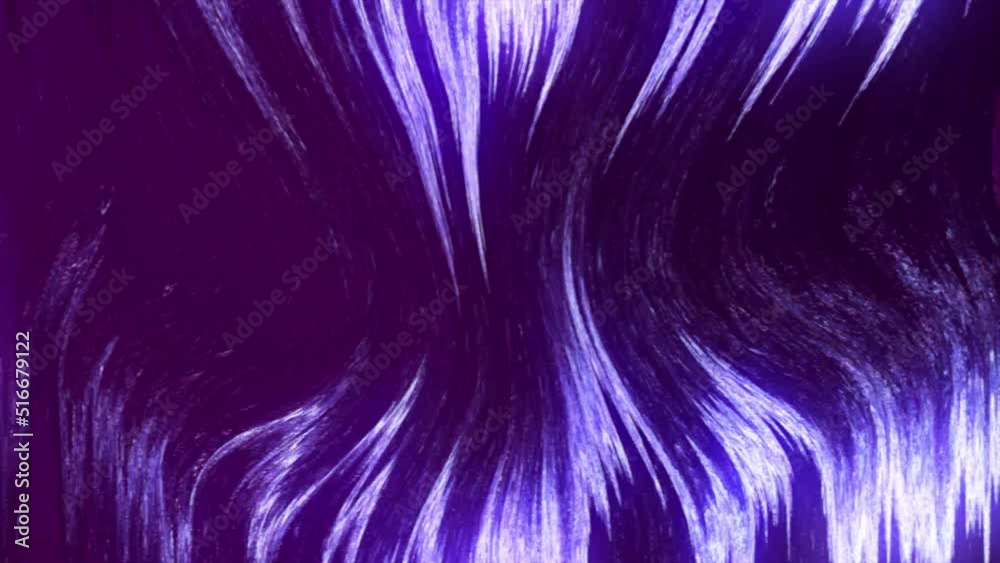 Animated 3D waving cloth texture. Liquid holographic background. Smooth ...