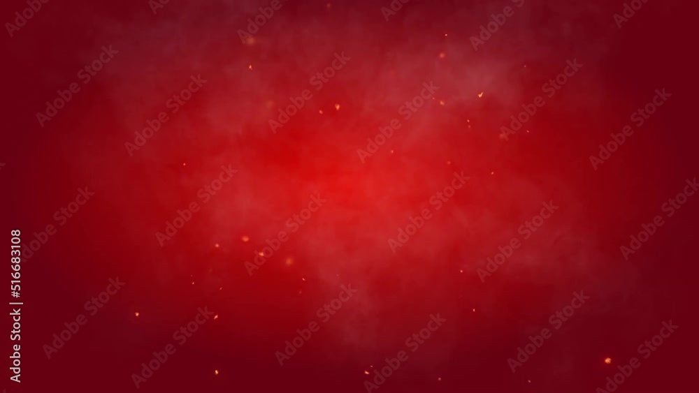 Hot deal fire particles simple animation red and green screen ...