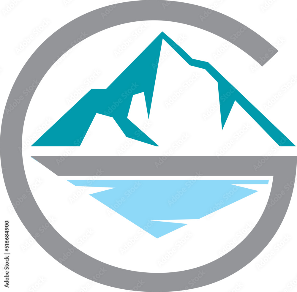 glacier logo , adventure logo vector Stock Vector | Adobe Stock