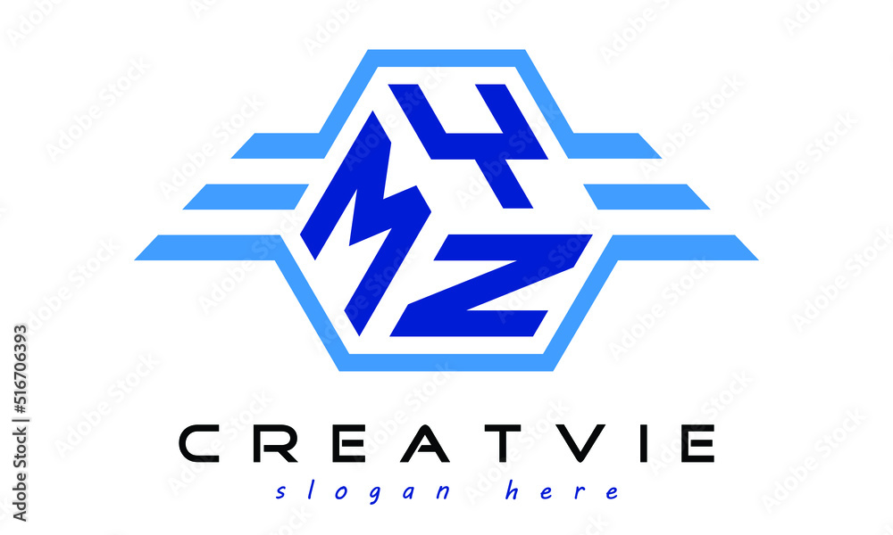 MYN three letter geometrical wings logo design vector template ...