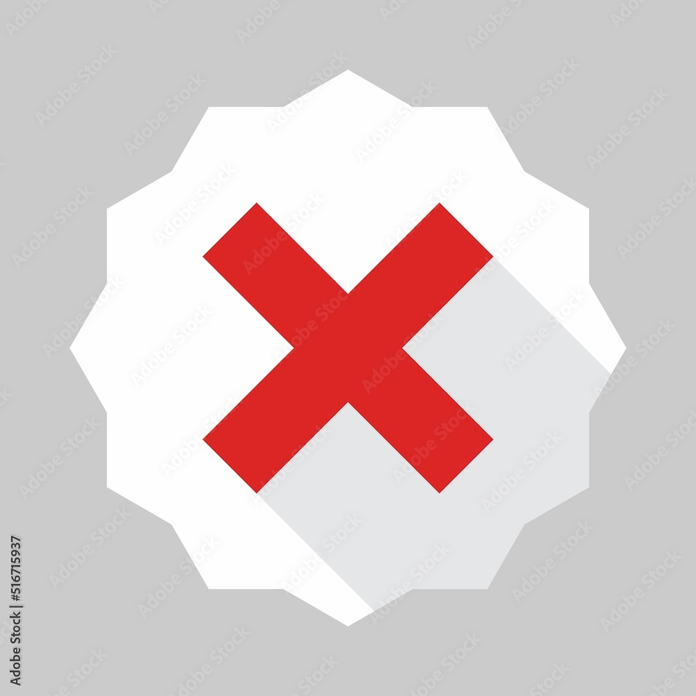 Wrong marks, Cross marks, Rejected, Disapproved, No, False, Not Ok ... Wrong marks, Cross marks, Rejected, Disapproved, No, False, Not Ok ...