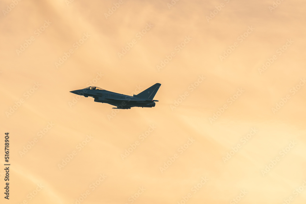 Leszno, Poland - June, 17, 2022: Antidotum Airshow Leszno, Eurofighter ...