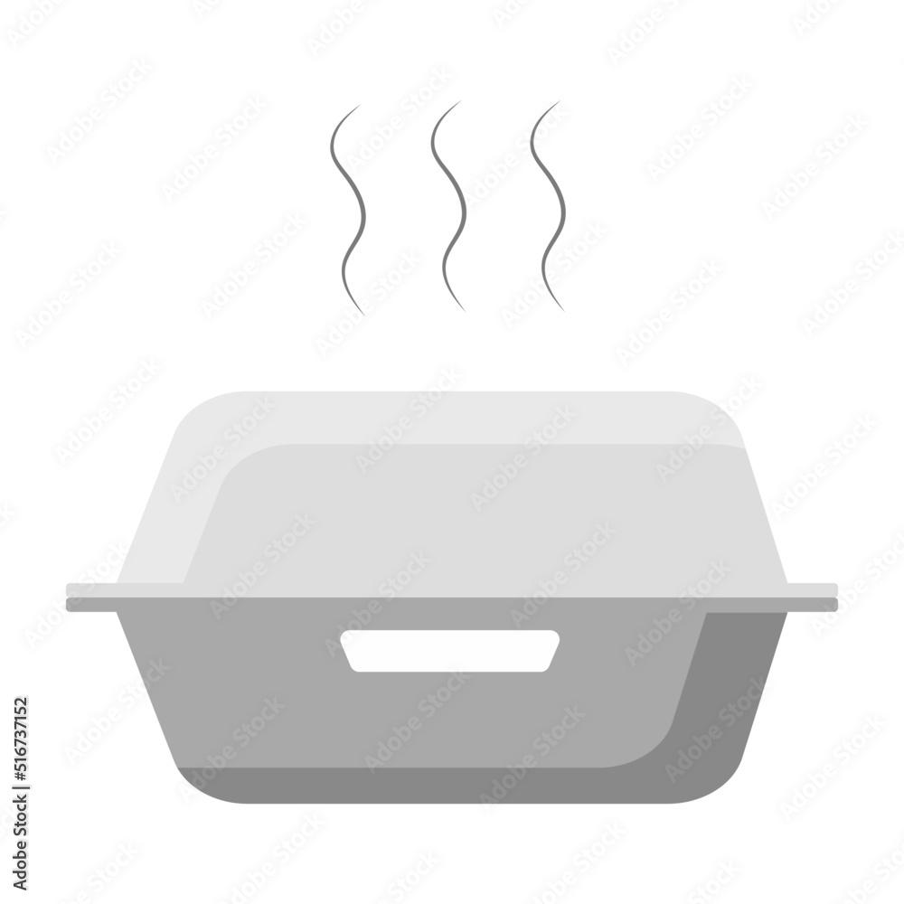 container for food, rolls. easy food box. take away box food packaging ...