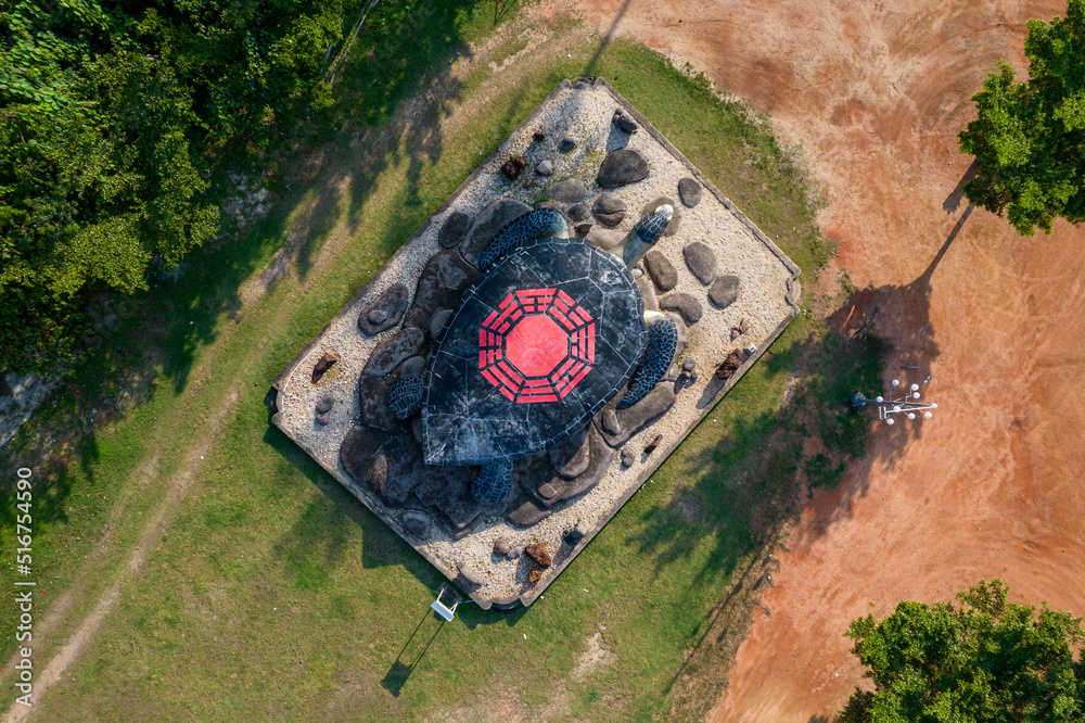 Sebong Pereh Bintan,June 2022: Sangharama Monastery have two giant ...