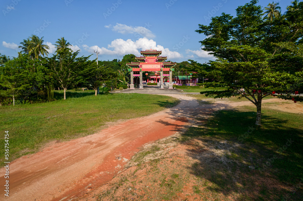 Fotografia do Stock: Sebong Pereh Bintan,June 2022: Sangharama ...