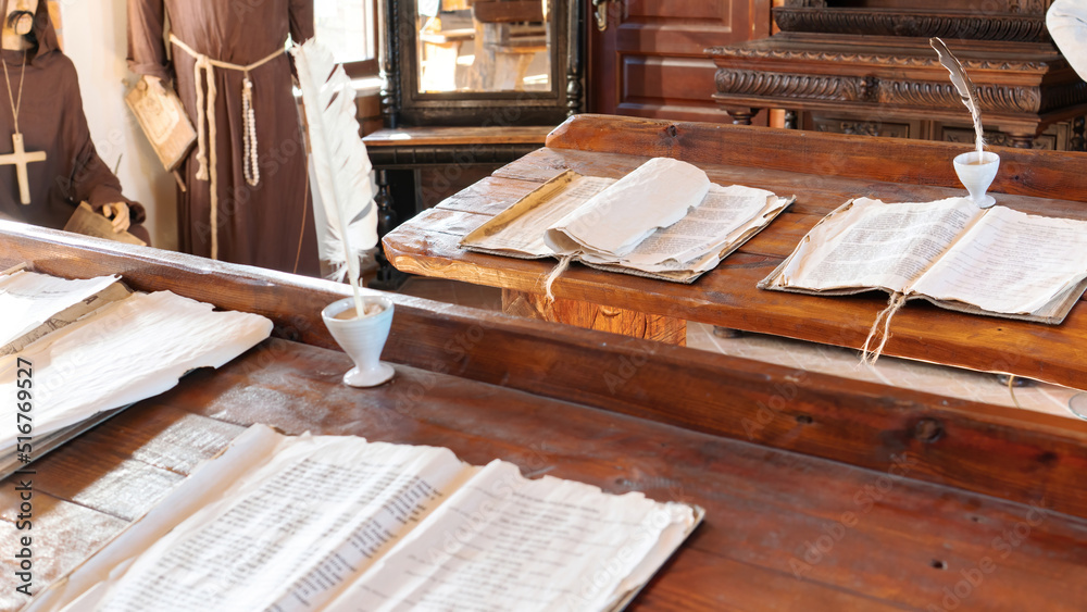 School in a Catholic Jesuit monastery. Education in the Middle Ages ...