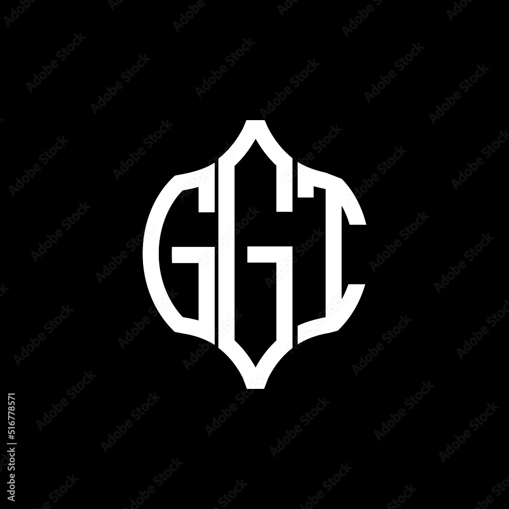 GGT letter logo. GGT best black background vector image. GGT Monogram ...