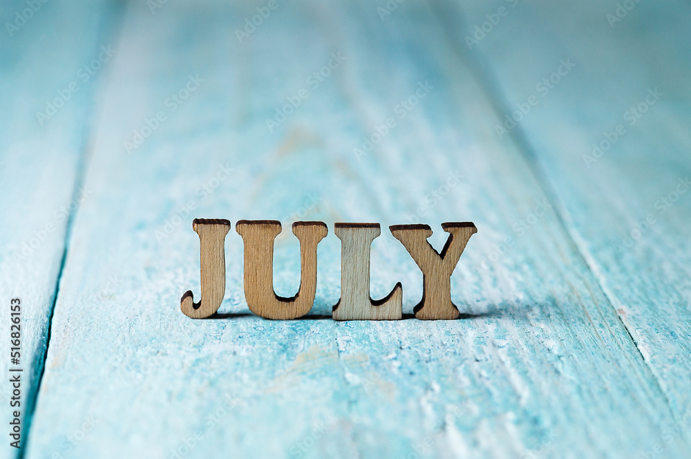 Month Of July Background