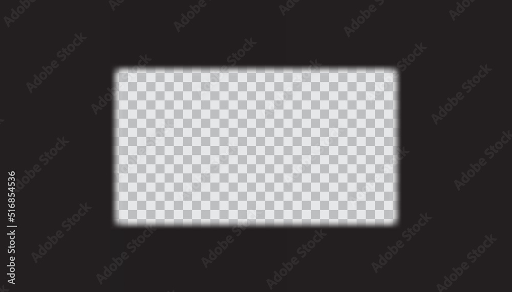 Old frame cinematic overlay texture on transparent background in retro ...