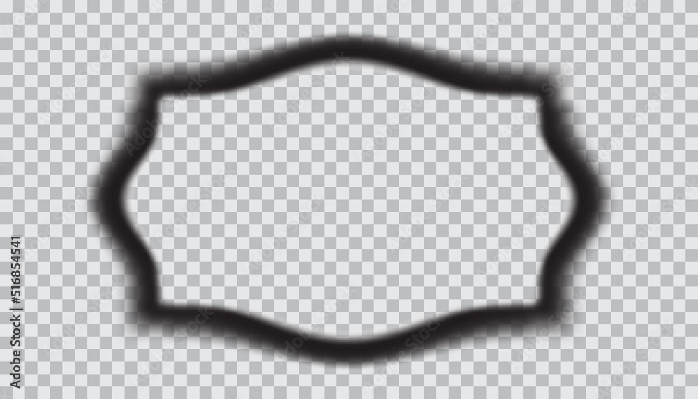 Old frame cinematic overlay texture on transparent background in retro ...