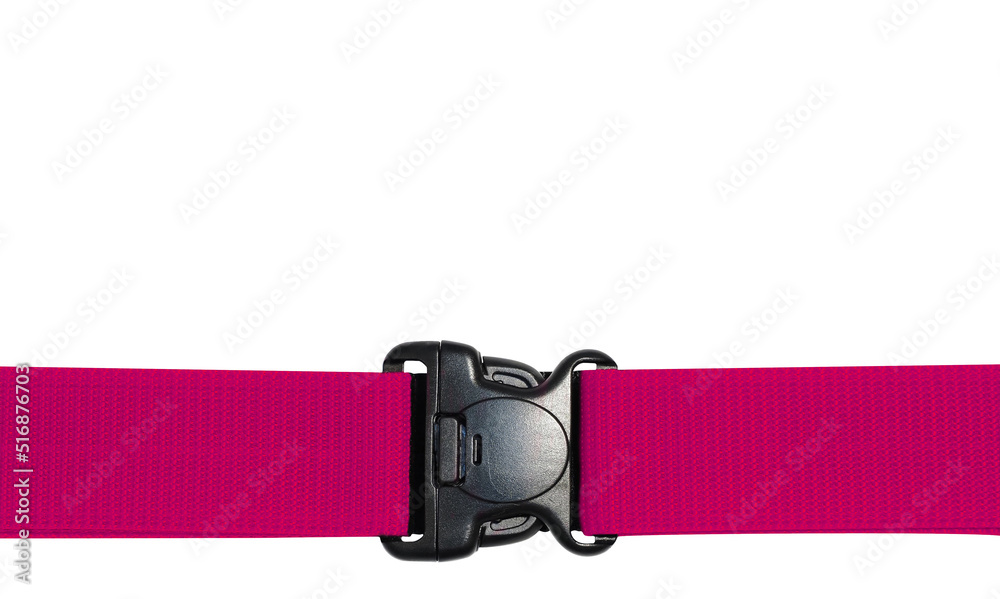 Black side release acculoc buckle plastic clasp quick nylon belt rope ...