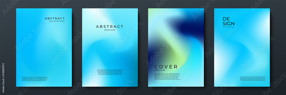 Abstract gradient texture background with dynamic blurred effect ...