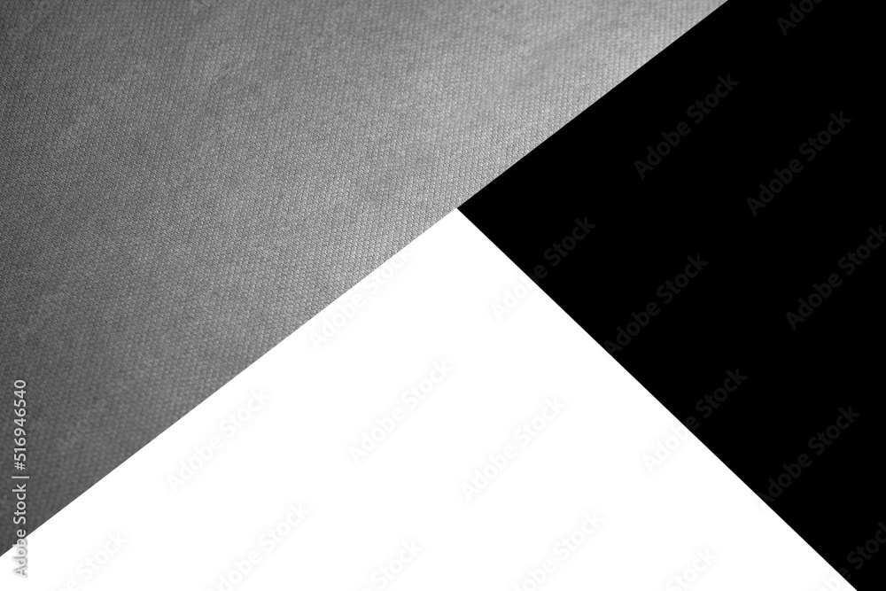 Dark and light abstract black white and grey inverted triangles paper ...