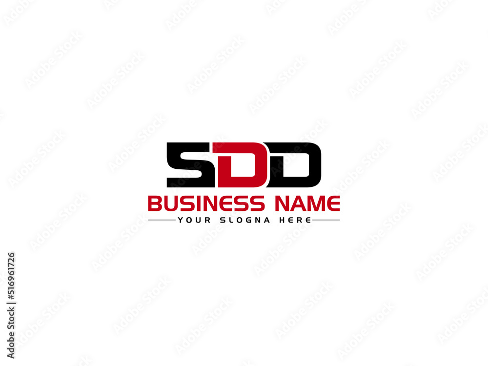 Letter SDD Logo Icon, Colorful SD s d d Logo Letter Vector art With ...