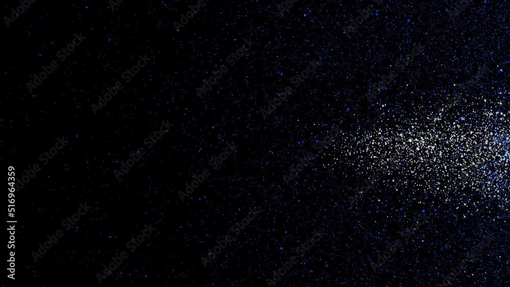 4k Hot vs cold energy. Solar flares and frozen particles facing and ...