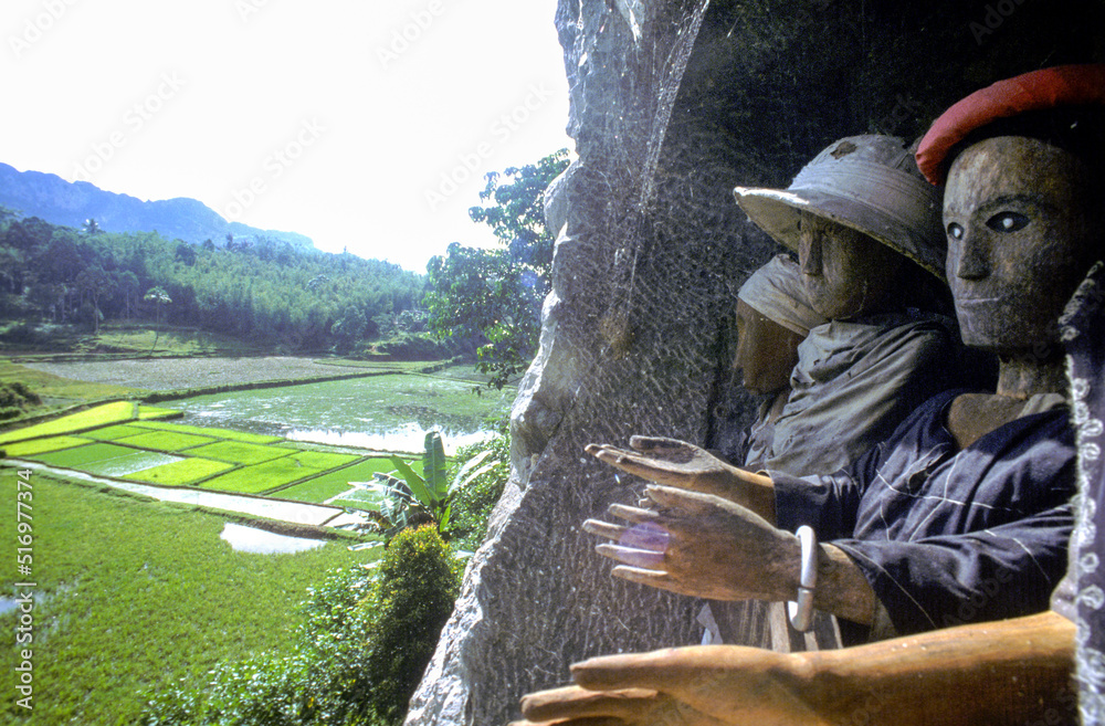 Indonesia / Sulawesi / Torajaland: Tau-Tau: Effigies of the Dead in ...