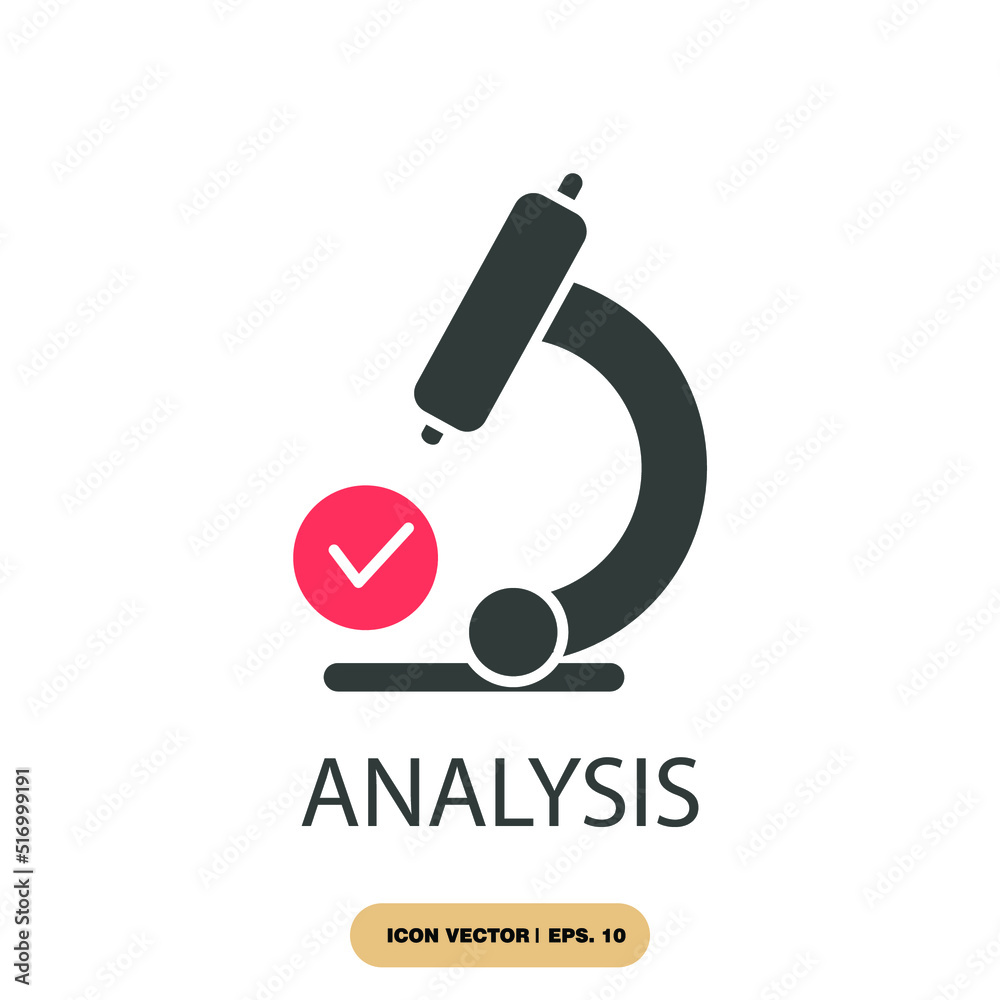 analysis icons symbol vector elements for infographic web Stock Vector ...