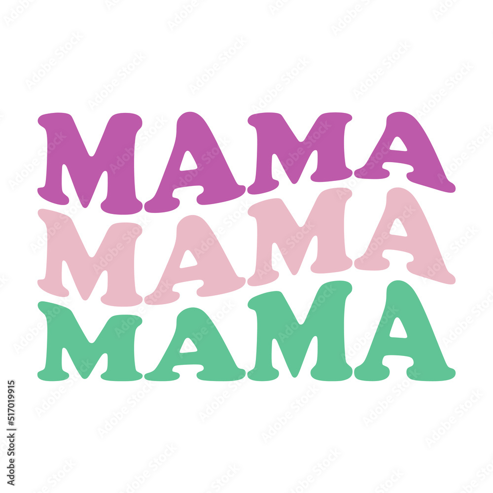Mama Icon Silhouette Illustration. Mother Vector Graphic Pictogram ...