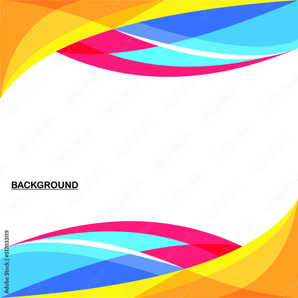 Vector of a colorful background with copy space that can be used as a ...