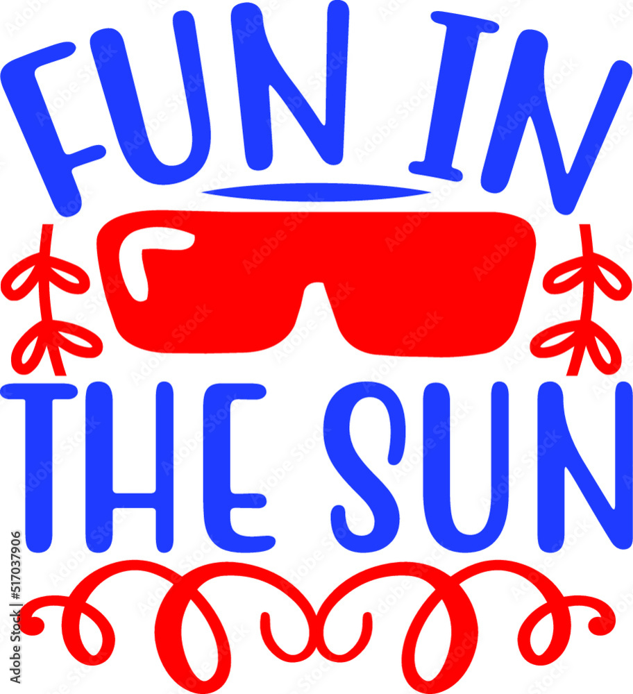 summer svg idea, svg, svg design, typographic, vector, print template ...