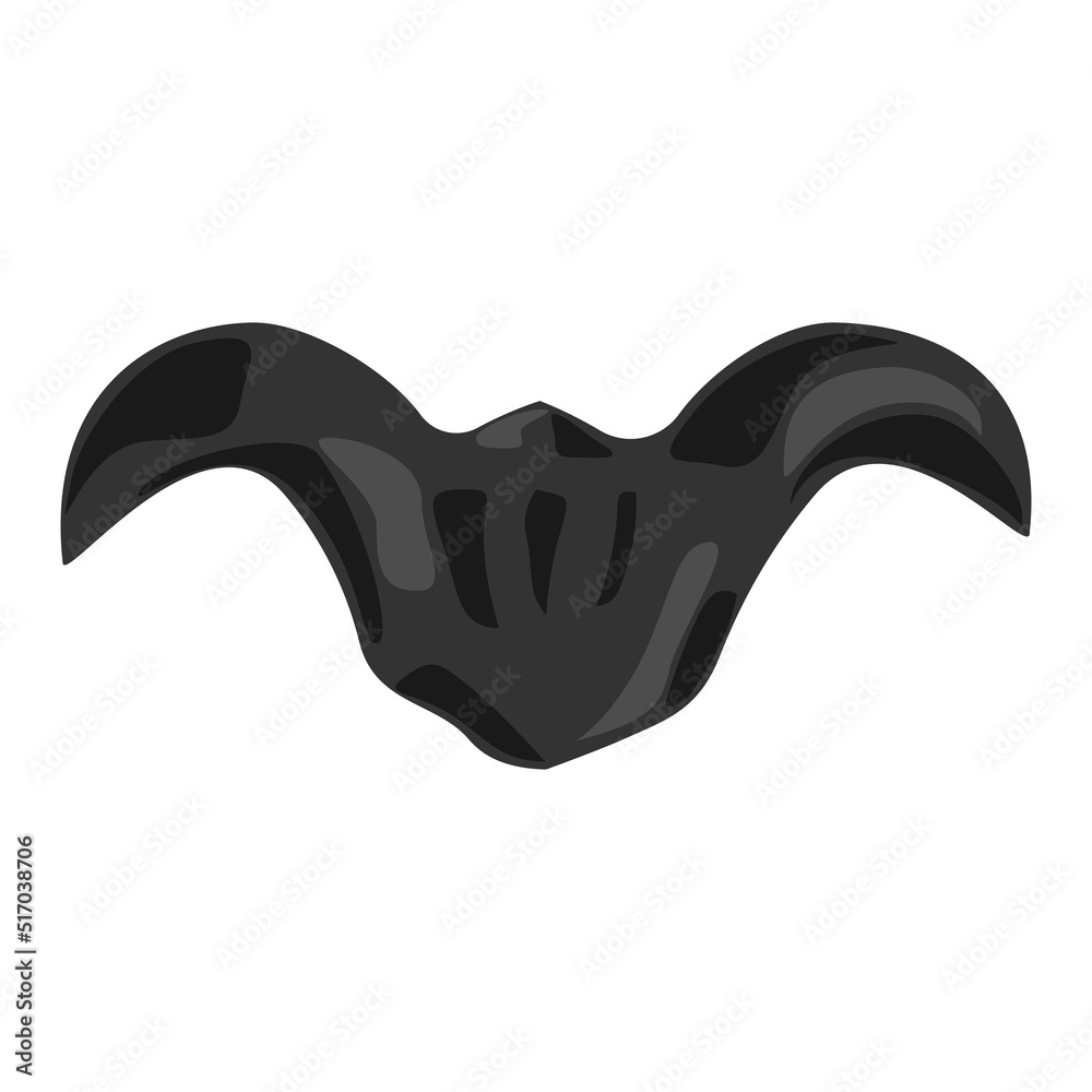 Cartoon Mid Autumn Festival Food. Water Caltrop isolated on white ...