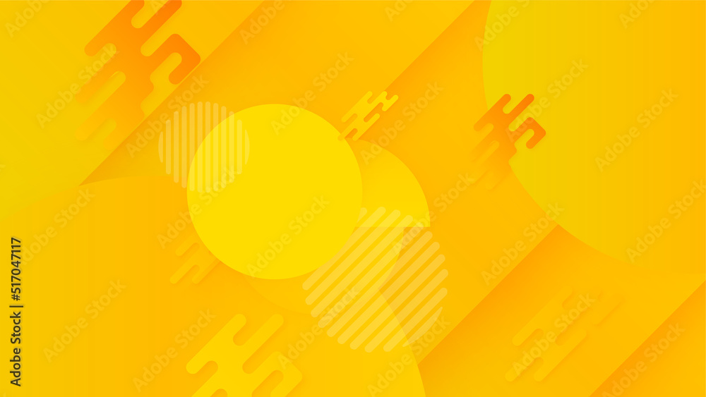 Abstract orange and yellow background with modern trendy gradient ...