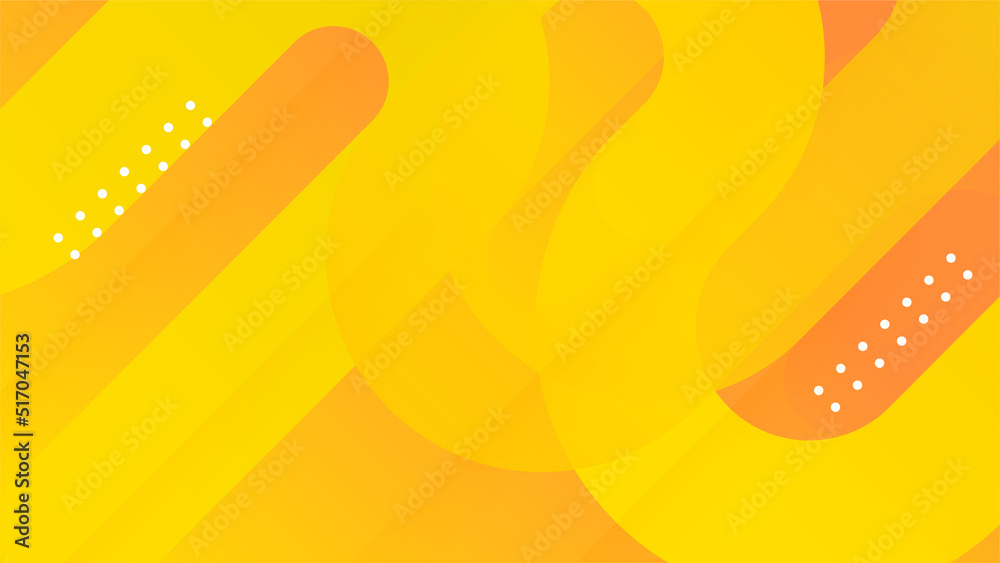 Abstract orange and yellow background with modern trendy gradient ...