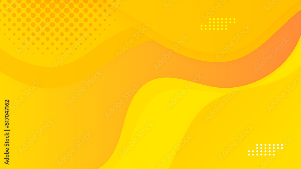 Abstract orange and yellow background with modern trendy gradient ...