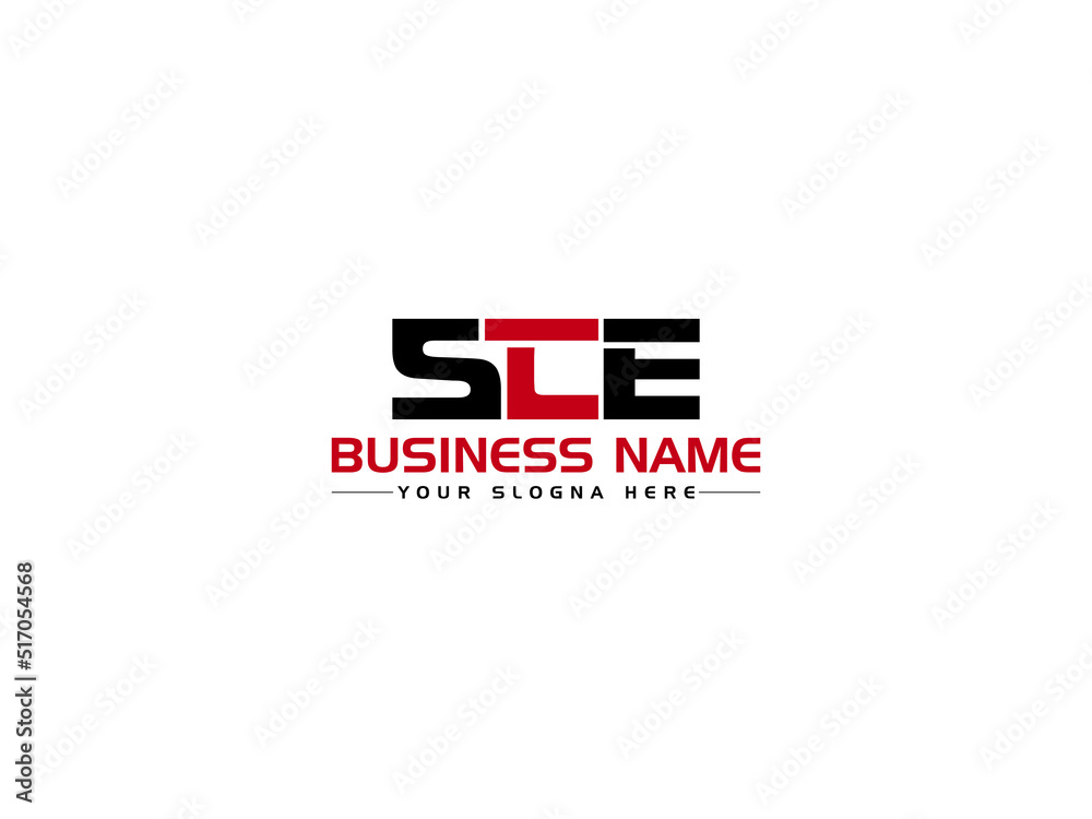 Modern SCE Logo Icon Design, Creative SC s c e Logo Letter Vector Art ...