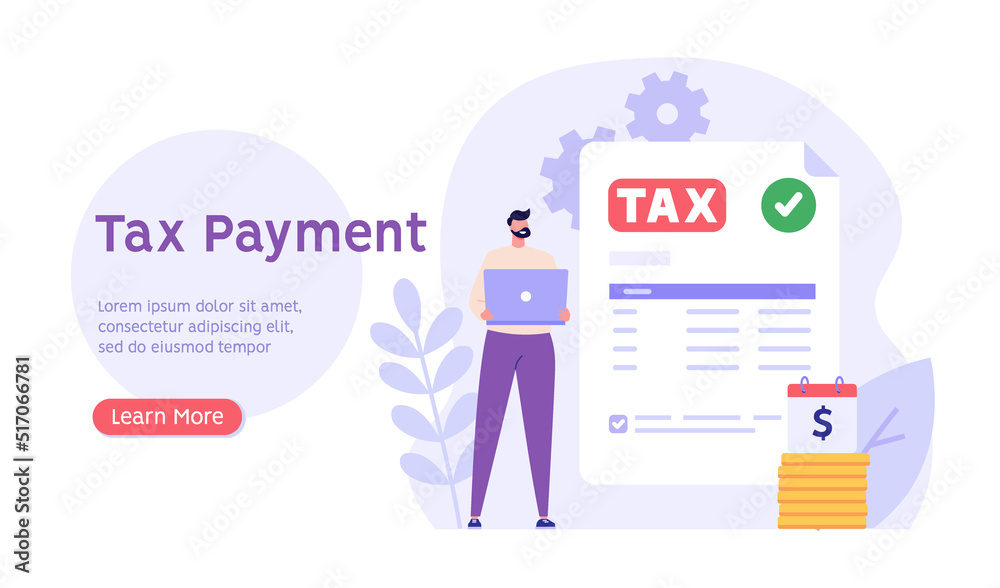 Successful businessman cuts heavy taxes with scissors. Tax deduction ...