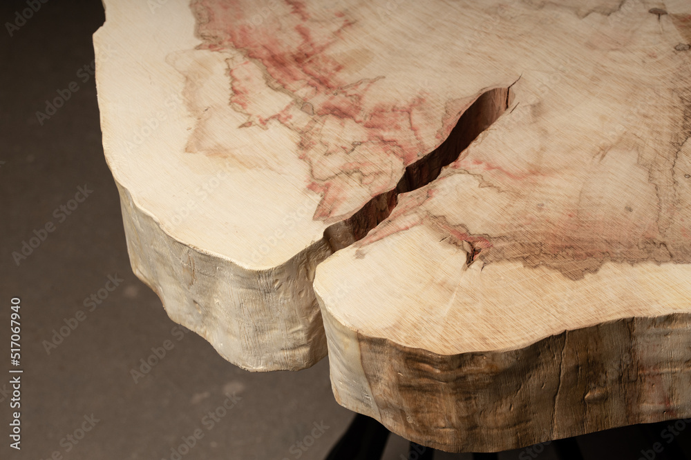 Expensive vintage furniture. Luxury quality wood processing. Exclusive ...