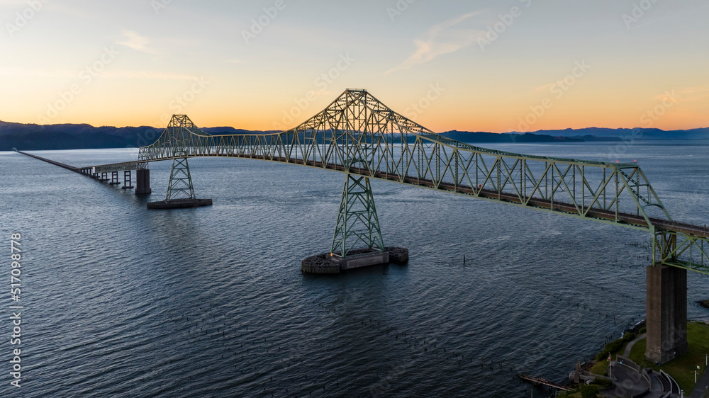 Poster The Astoria–Megler Bridge is a steel cantilever truss bridge in ...