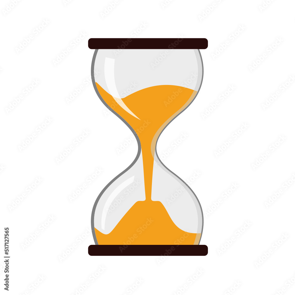durée sablier vecteur symbole Stock Vector | Adobe Stock