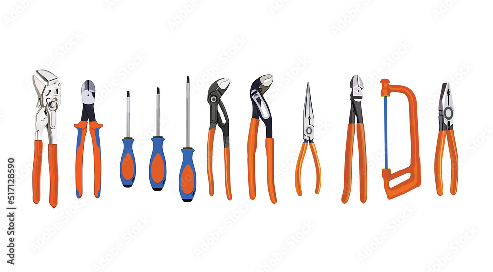 toolbox, tool vector, tool vector template, power tools equipment ...
