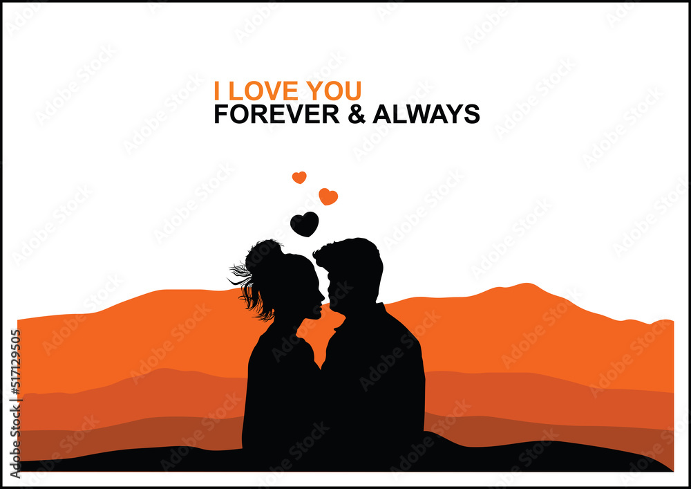 love vector template, good morning, l love you, love you love pattern, love concept, love ...