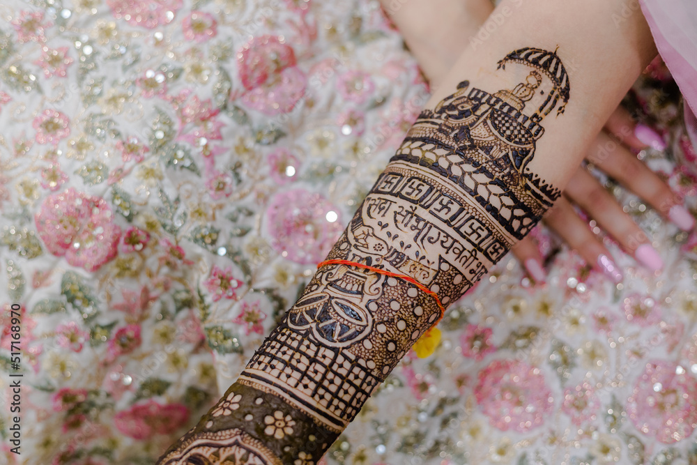 henna on hands Stock Photo | Adobe Stock