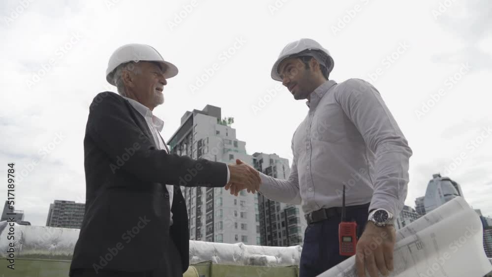 Engineer men or worker team, people working in industry factory ...