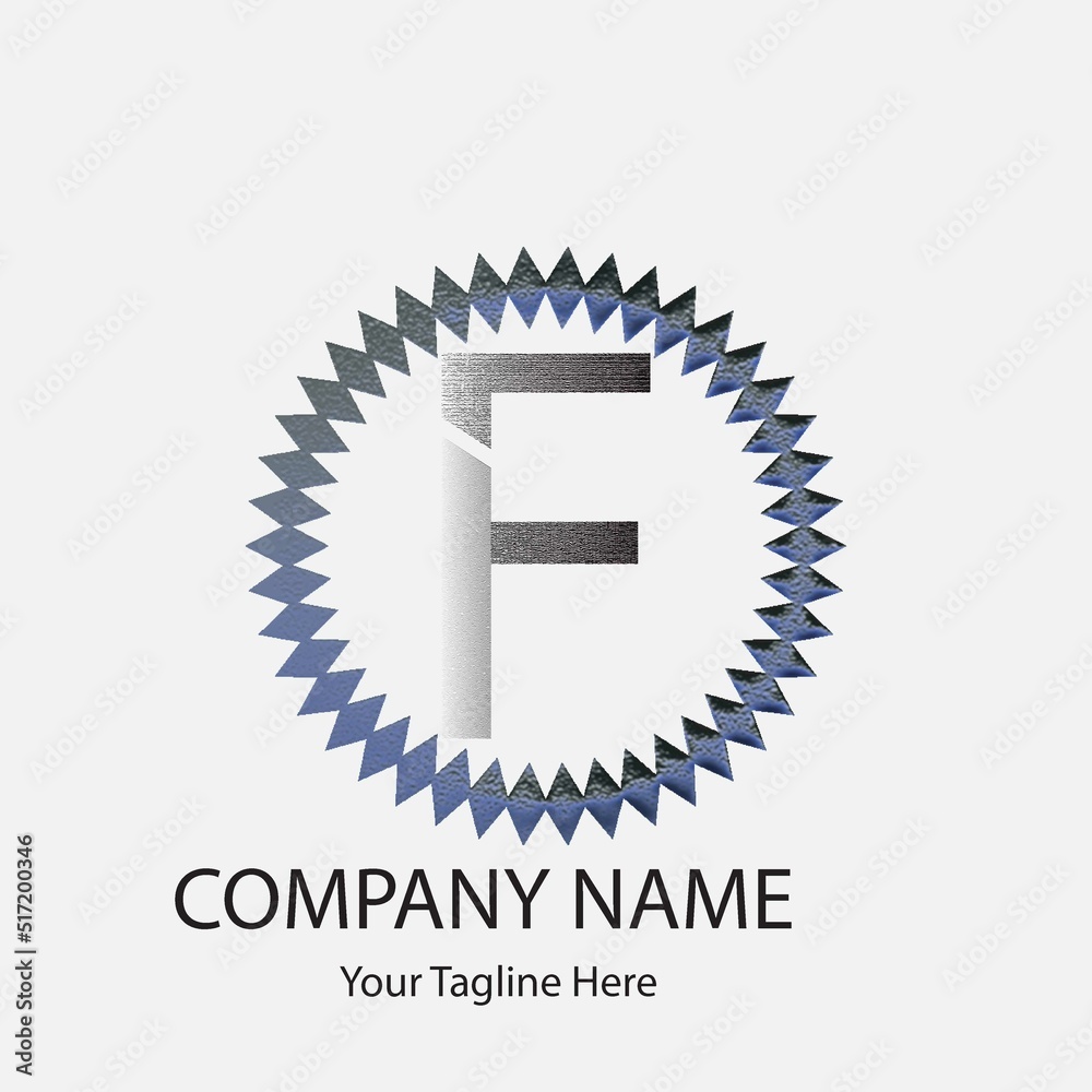 F Letter Logo Style Unique Logo Design Symbol Logo design corporate ...