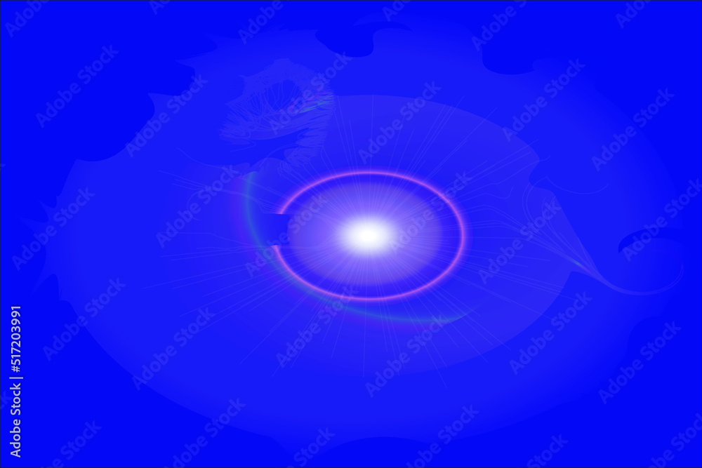 abstract cosmic background vector illustration with shining star with ...